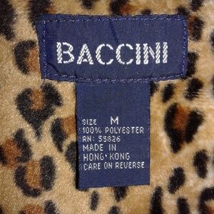 Baccini | Jackets & Coats | Leopard Print Jeans Style Jacket | Poshmark